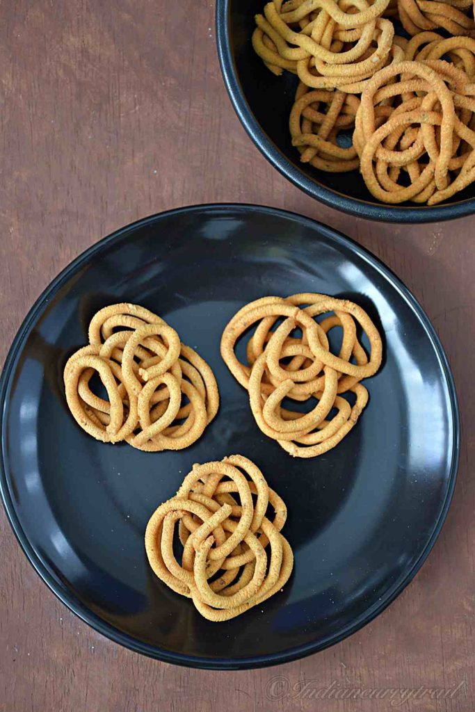 Gram Flour Murukku - Indian Curry Trail