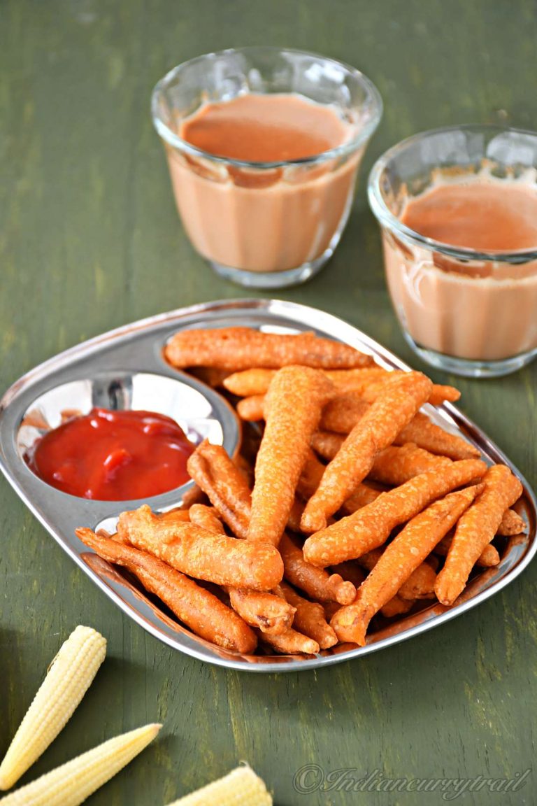 Baby Corn Golden Fry - Indian Curry Trail
